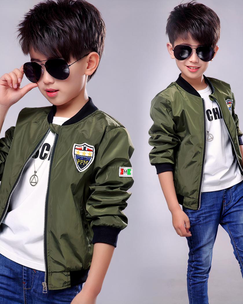 Blouson aviateur coloré et stylé pour garçon • Mon Blouson